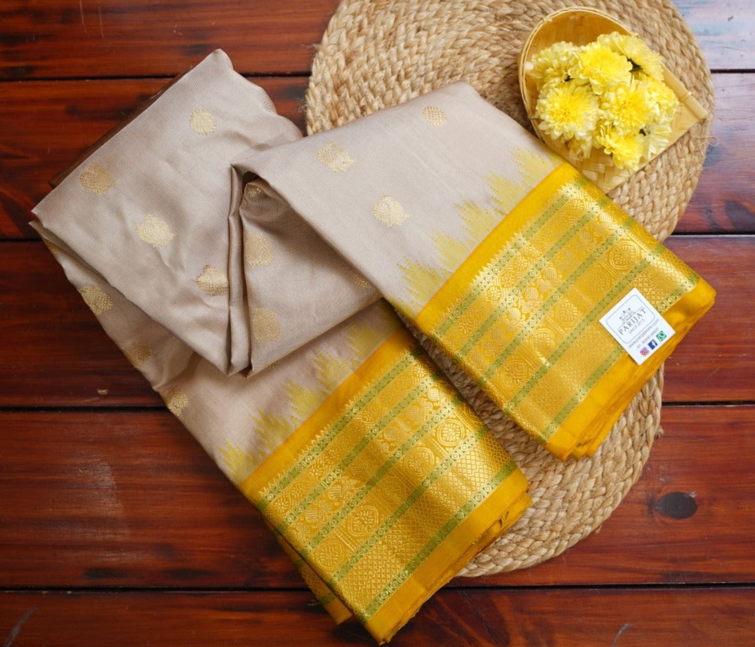 Gadwal Silk Saree Worldwide Ship – Parijat Collections