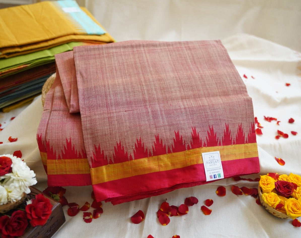 Ponduru khadi handloom Cotton Saree Worldwide Ship – Parijat Collections