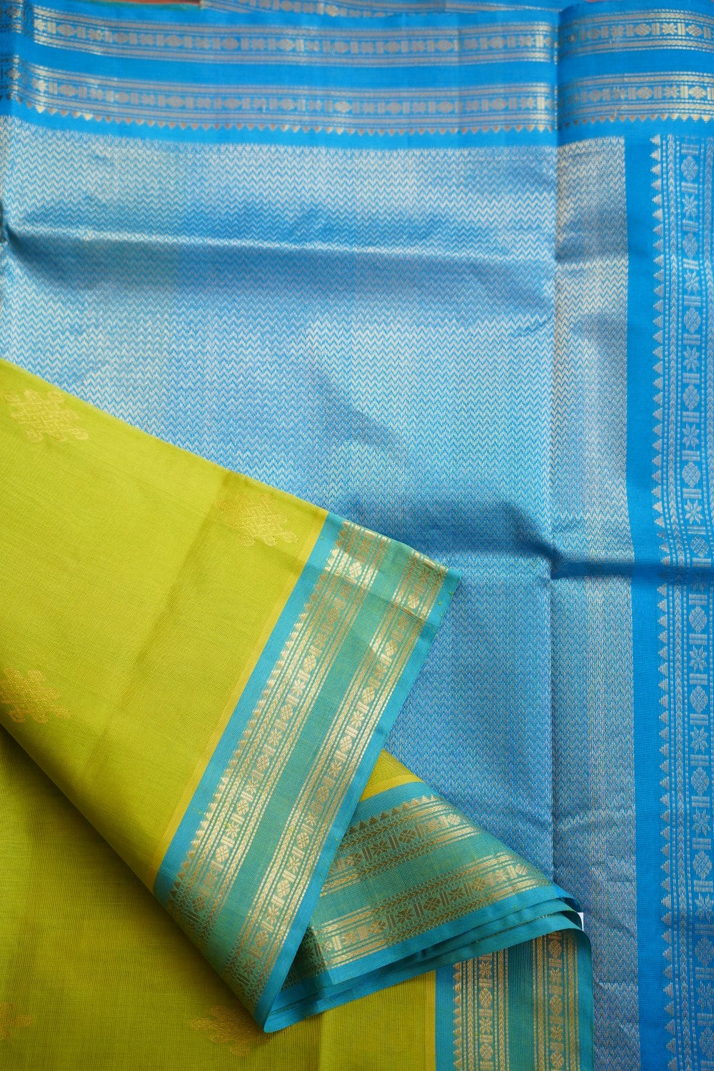 Kanchi Handloom Silk Cotton PC12341 – Parijat Collections